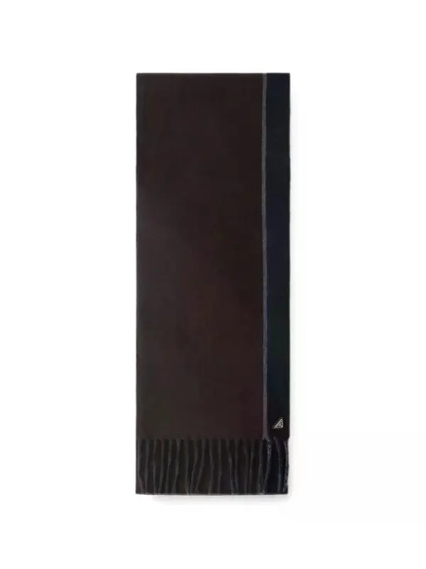 Prada Cashmere And Wool Scarf - Brown