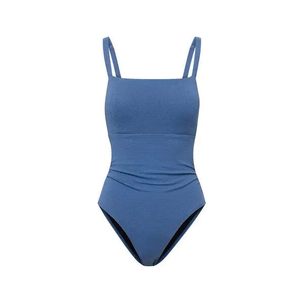 CHANGE OF SCENERY Jori One Piece Steel Metallic Pique - Blue