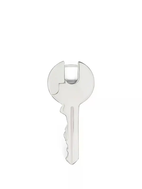 COURREGES Logo-engraved Key Earring