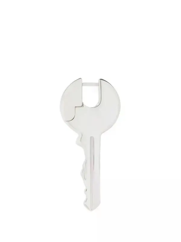 COURREGES Logo-engraved Key Earring
