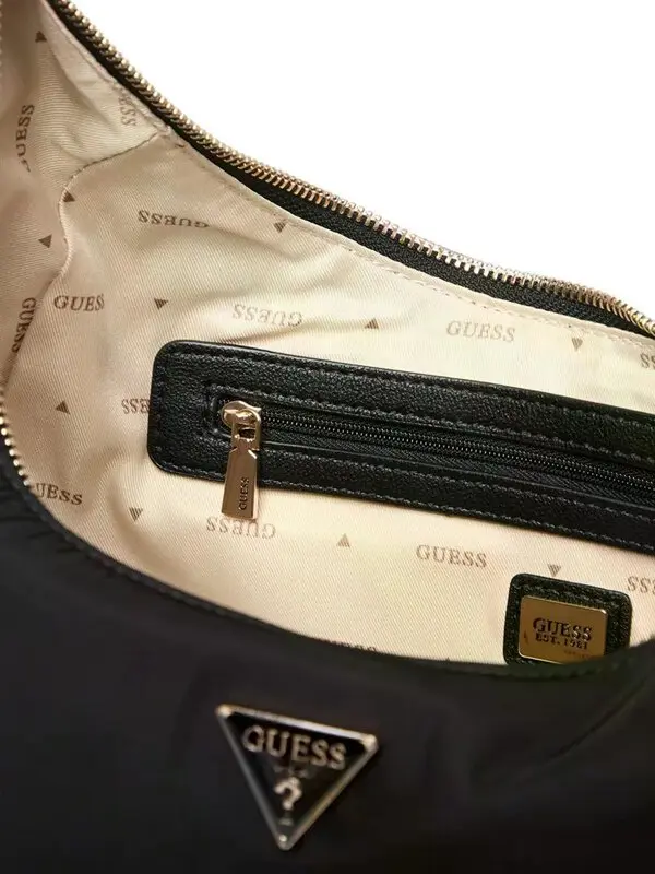 Guess Logo Plaque Tote Bag