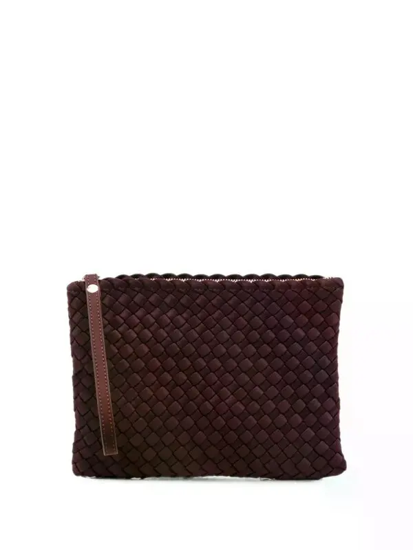 MARREA Woven Clutch Bag