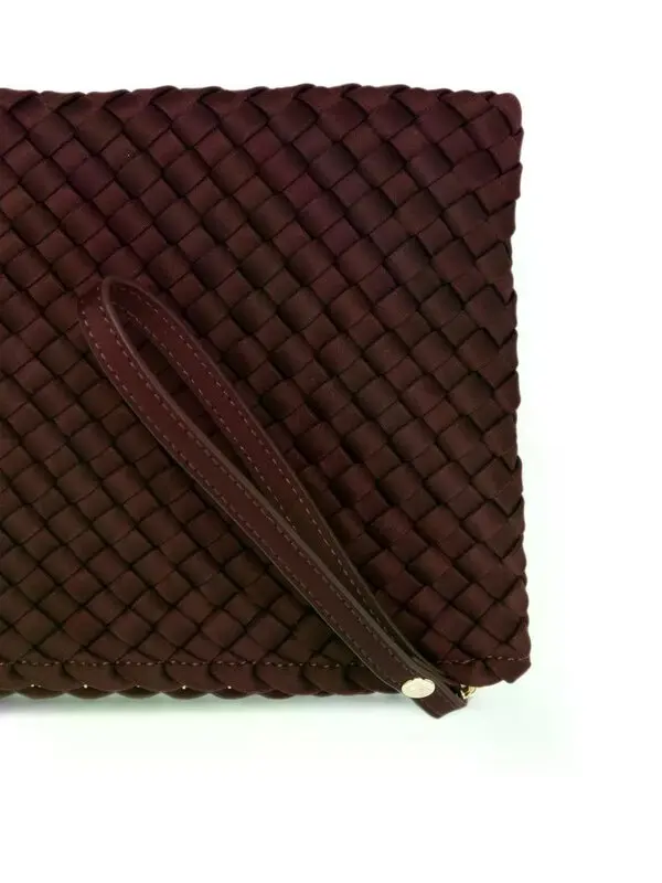MARREA Woven Clutch Bag