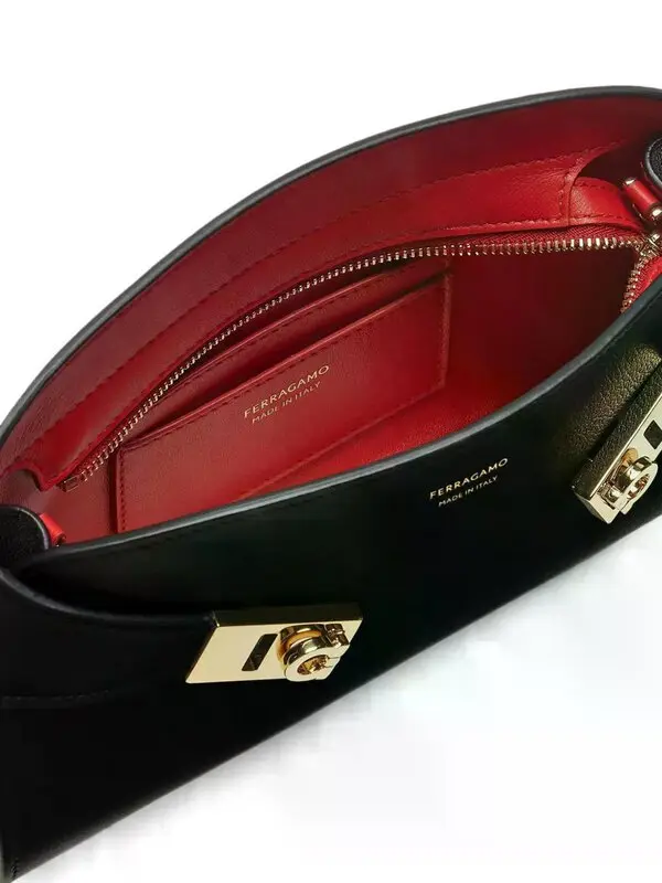 FERRAGAMO Hug Mini Bicolor Crossbody Bag