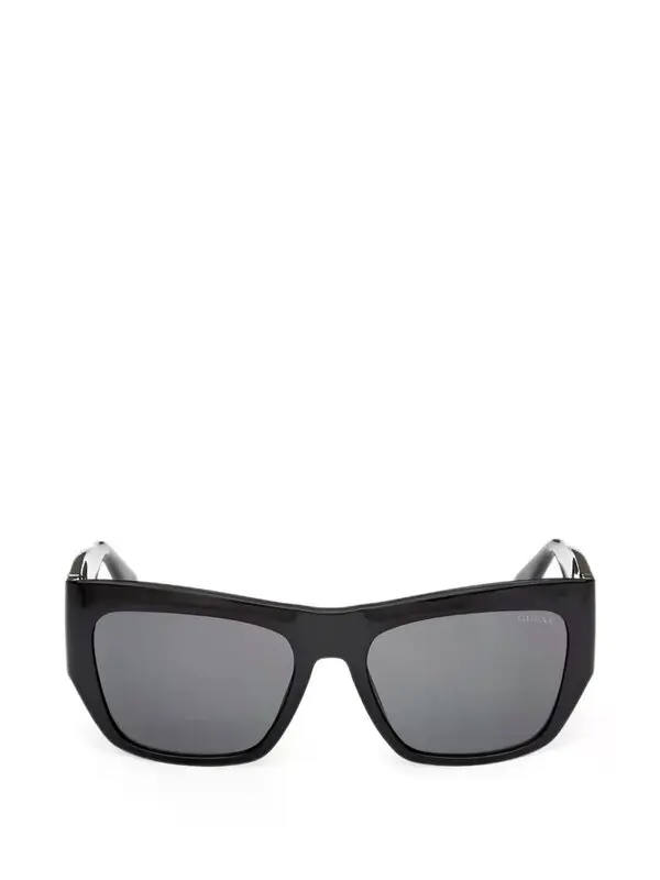 Guess Logo-plaque Rectangle-frame Sunglasses