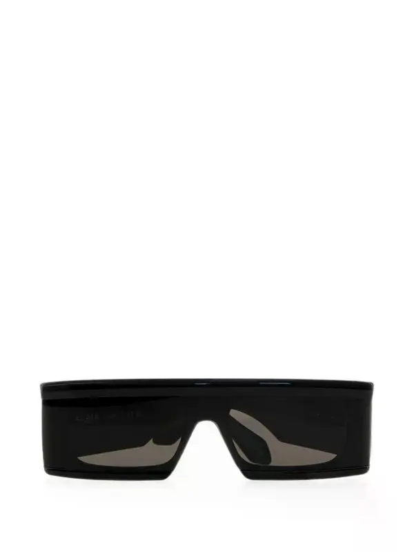 Alaïa Geometric-frame Sunglasses - Black