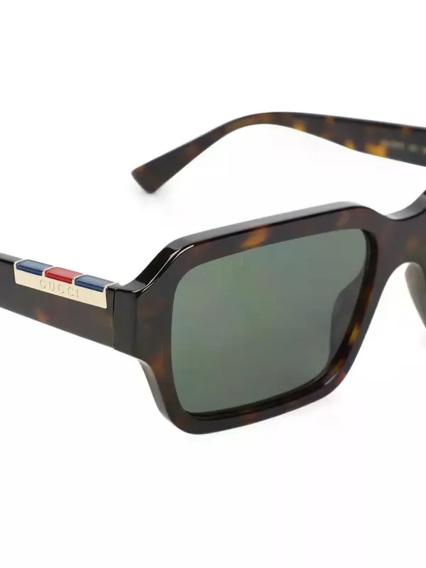 Gucci Rectangle-frame Glasses