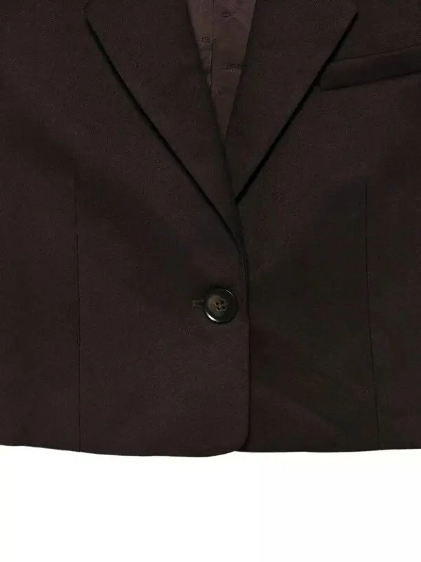 GESTUZ Cropped Single-breasted Jacket