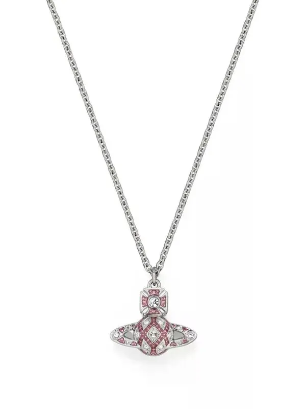 VIVIENNE WESTWOOD Rachelle Bas Relief Pendant Necklace - Silver