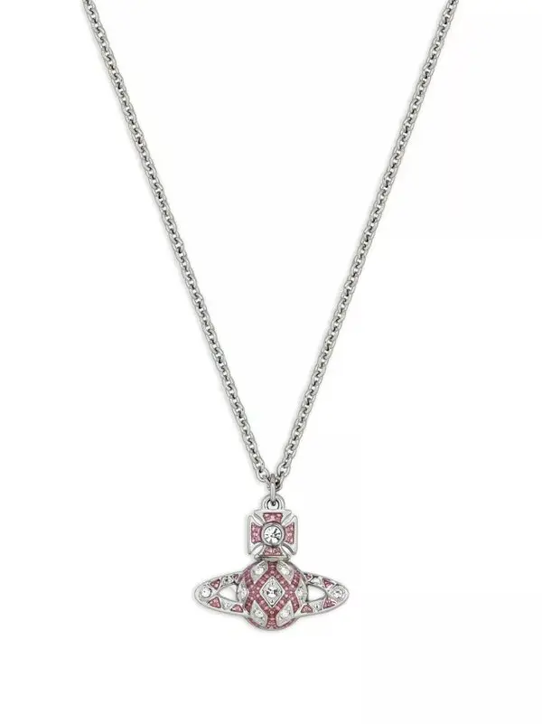 VIVIENNE WESTWOOD Rachelle Bas Relief Pendant Necklace - Silver