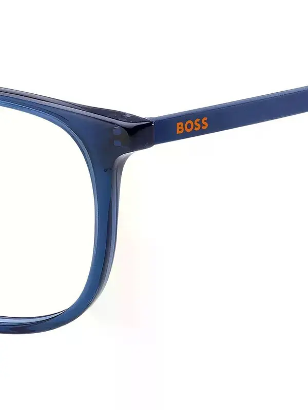 Hugo Round Frame Eyeglasses - Blue