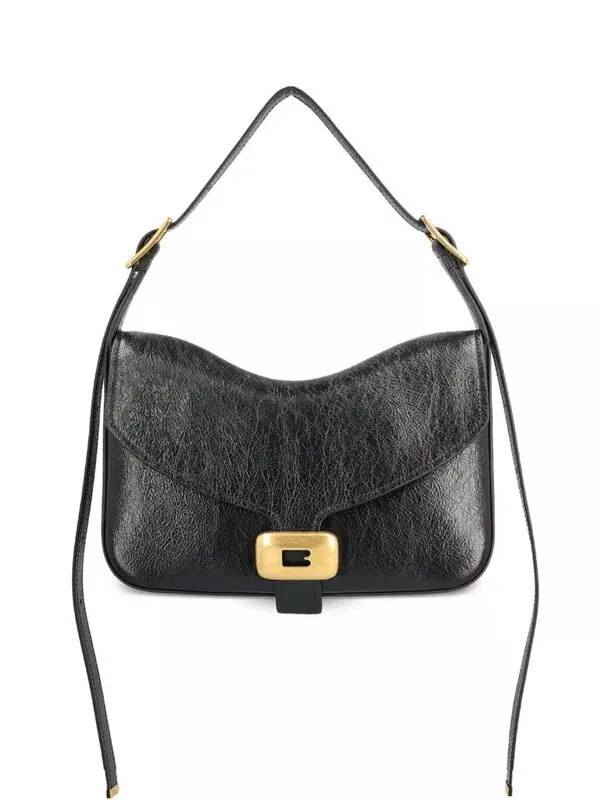 Balenciaga Medium Clicca Leather Shoulder Bag