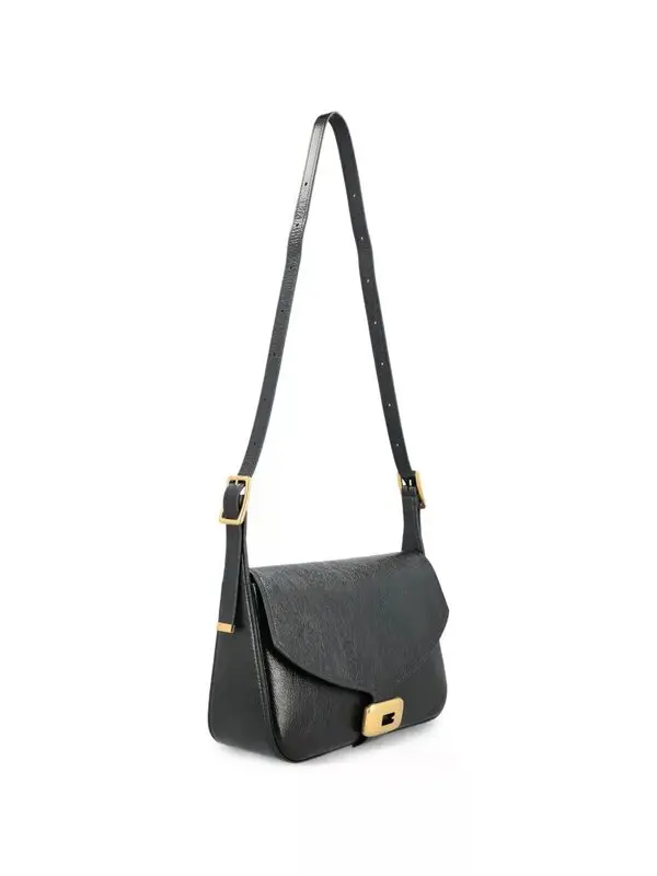 Balenciaga Medium Clicca Leather Shoulder Bag