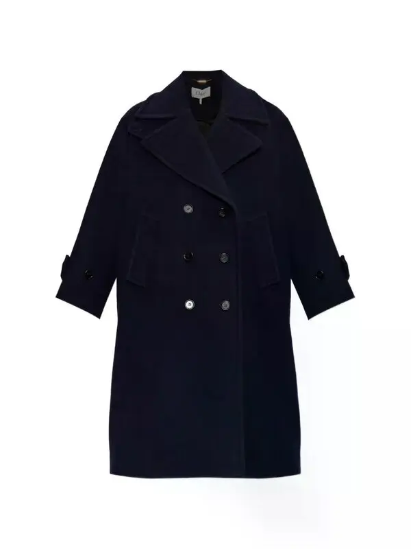 Chloé Double-breasted Coat - Blue