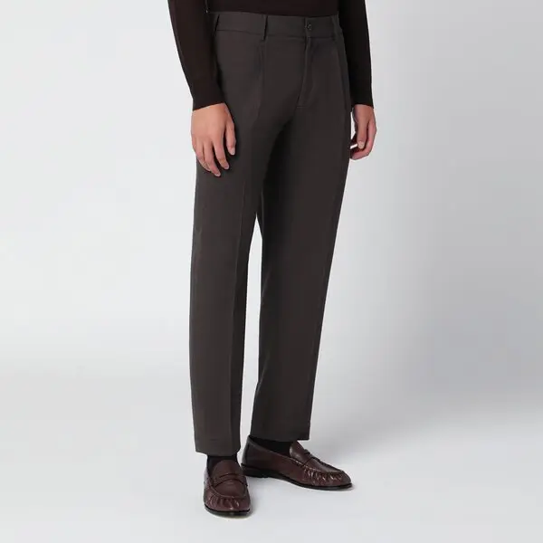 SANTANIELLO Trousers In Wool Blend