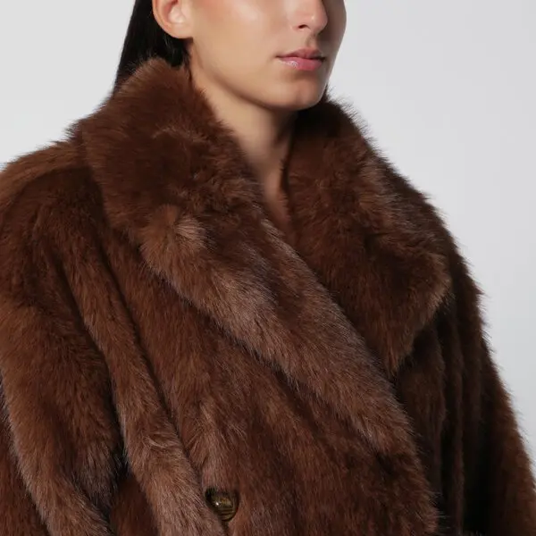 BB COUTURE Farrah Double-breasted Coat With Belt