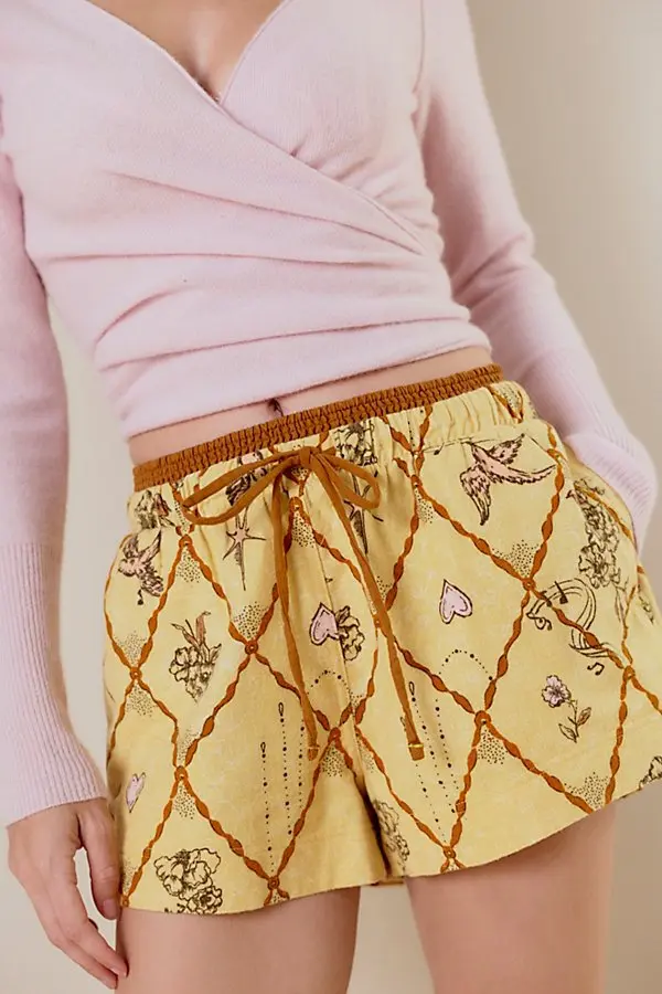 INTIMATELY Late Checkout Flannel Boxers At - Jojoba Combo