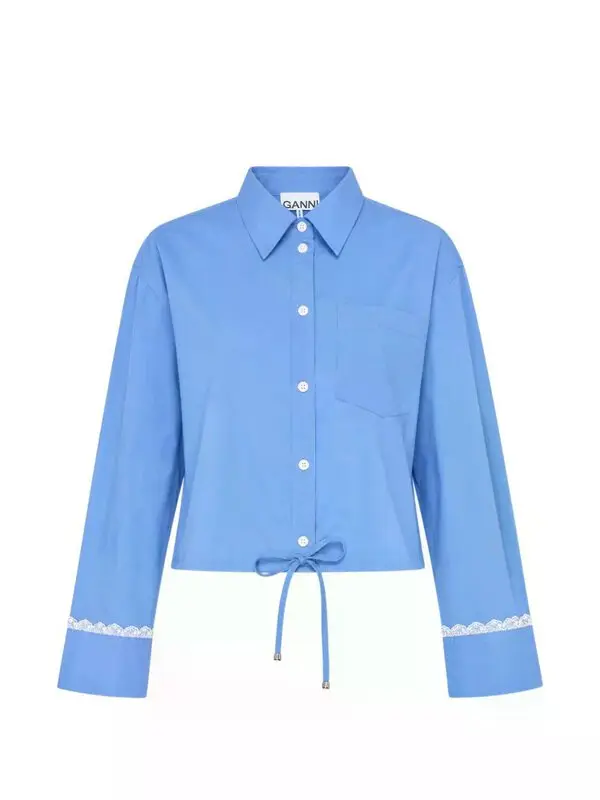 GANNI Shirt In Cotton