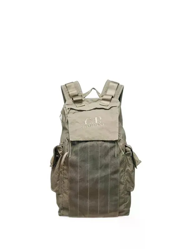 C.P. COMPANY Herringbone Mixed Backpack - Neutrals