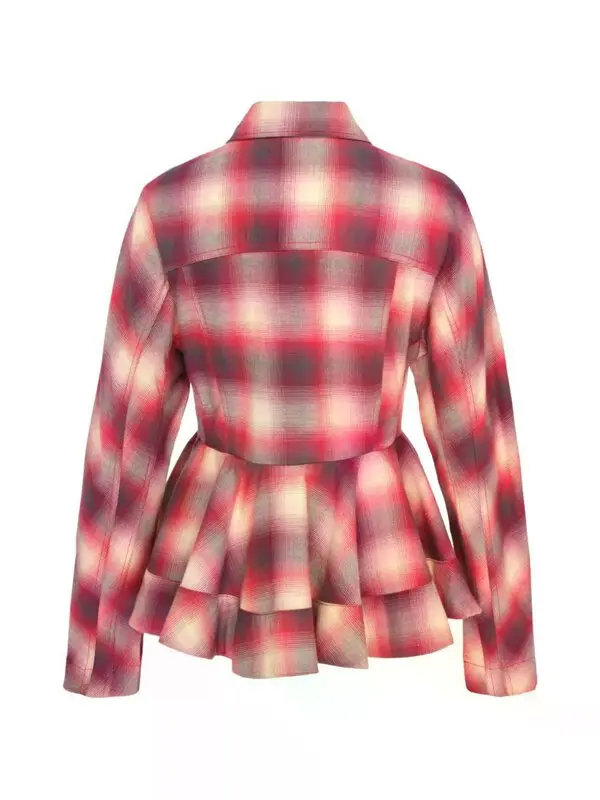 GANNI Shirt In Check Flannel