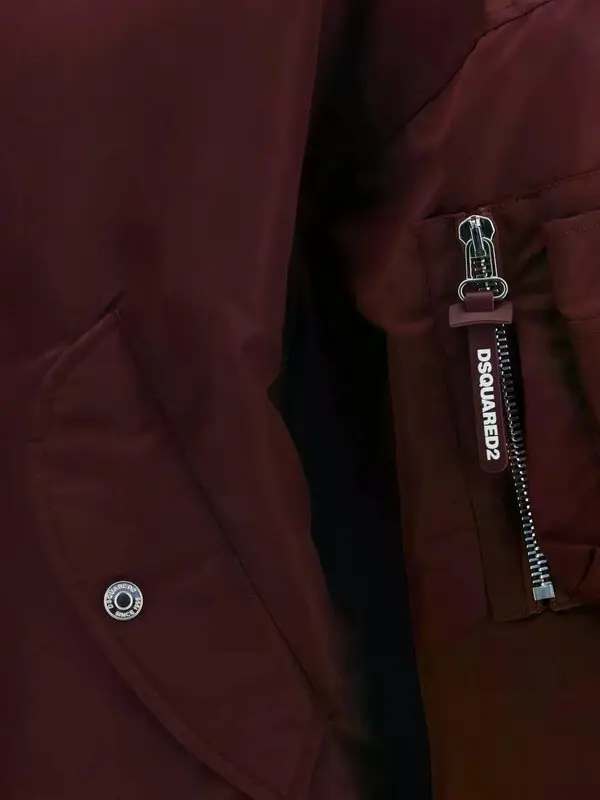 Dsquared2 Utility2 80's Logo-tag Bomber Jacket