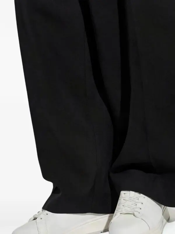 Emporio Armani Leather Logo Patch Sneakers