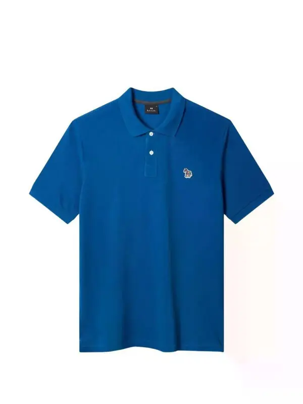 Paul Smith Zebra Polo Shirt - Blue