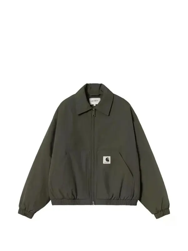 Carhartt Work In Progress Stanwood Logo-patch Jacket - Green