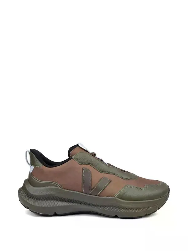 VEJA X Cfcl Logo-patch Panelled Sneakers - Brown