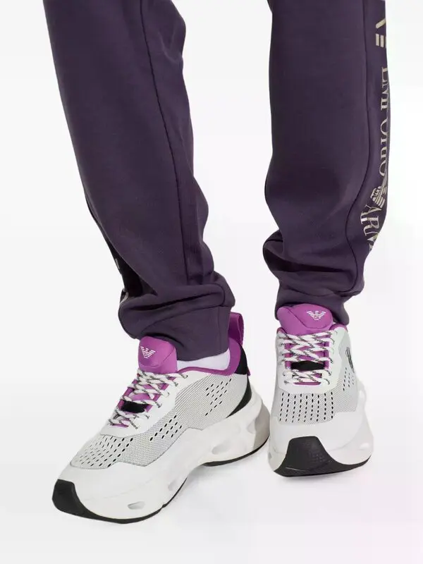 Emporio Armani Logo-embroidered Sneakers