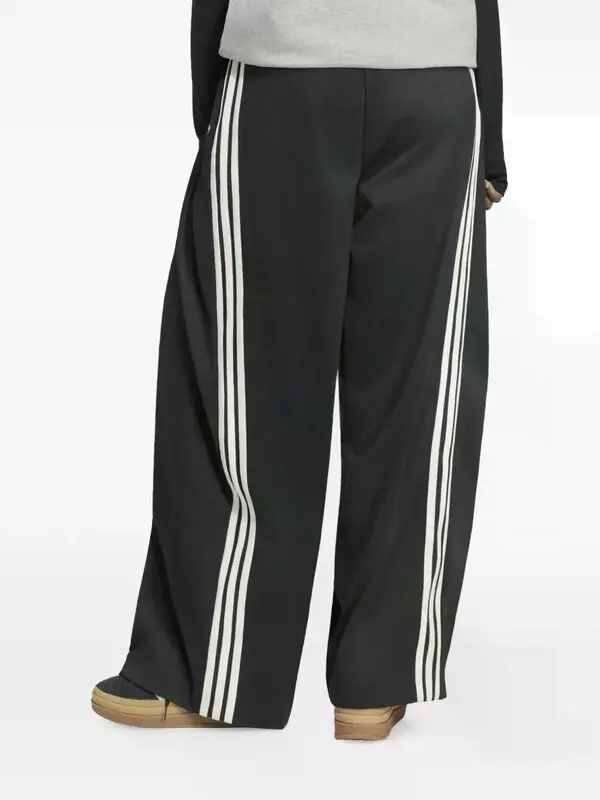 Adidas Pleated Side-stripe Trousers