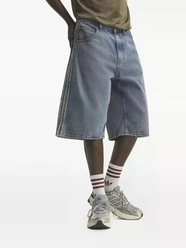Adidas Firebird Adicolor Denim Shorts