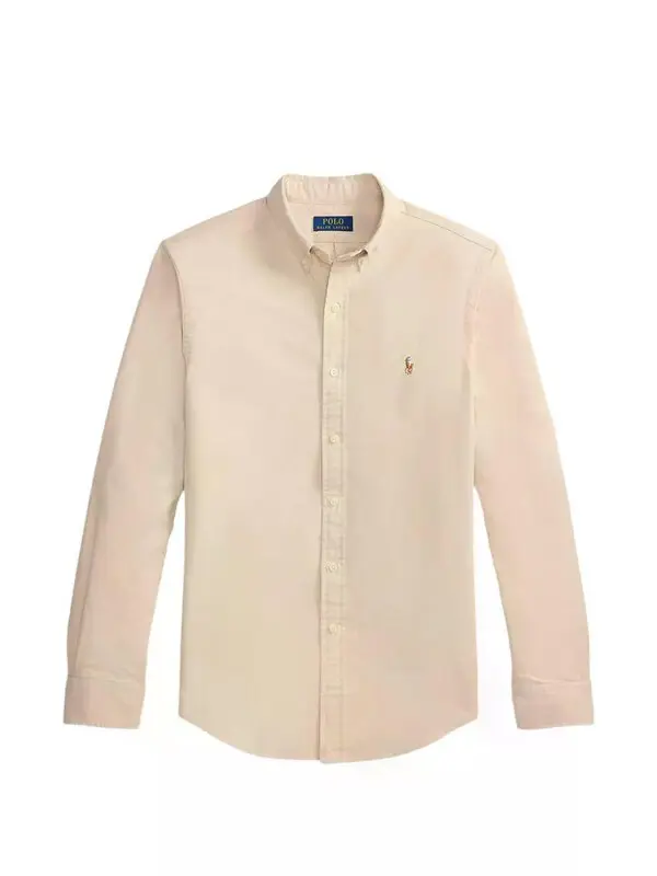 Polo Ralph Lauren Slim Fit Oxford Shirt - Neutrals