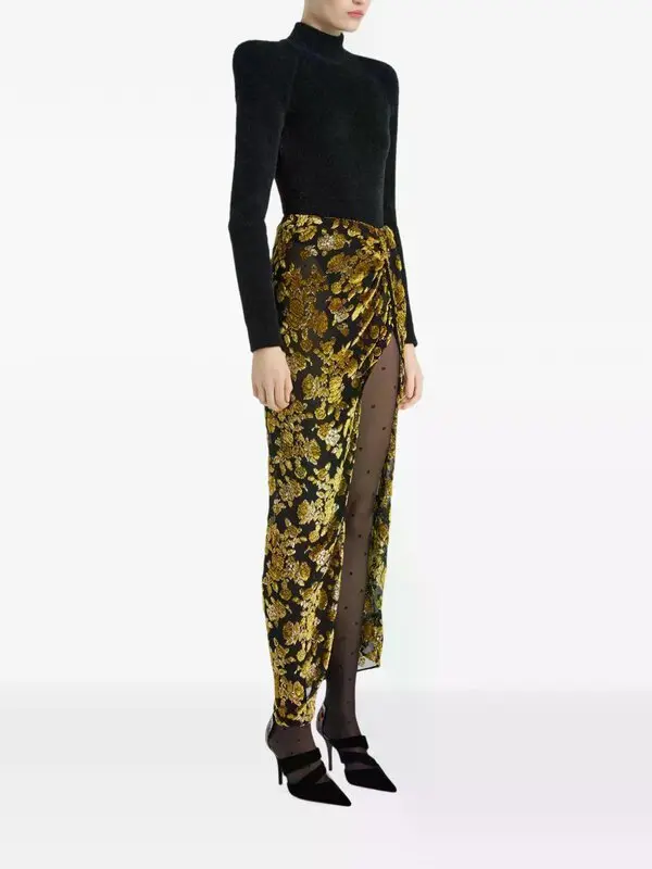 Balmain Fluffy Ribbed-knit Jumper