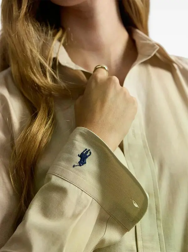 Polo Ralph Lauren End-on-end Stretch Slim Fit Cotton Shirt