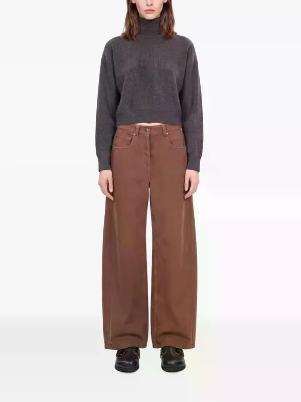 Brunello Cucinelli Ribbed-knit Roll-neck Sweater