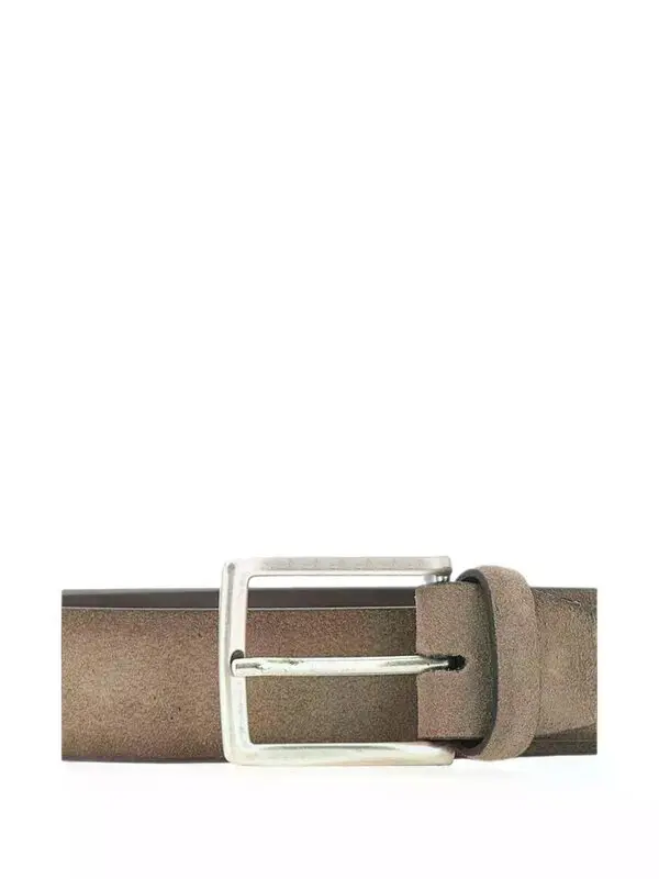 ALBERTO LUTI Suede Leather Belt
