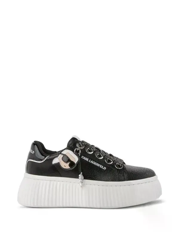 Karl Lagerfeld Ikon Nft Kreeper Sneakers - Black