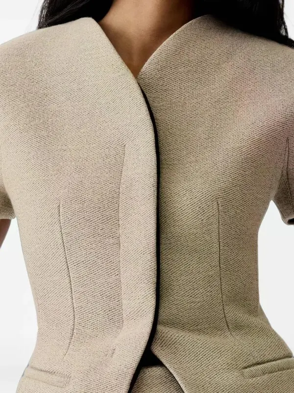 Jacquemus The Ovalo Short-sleeve Jacket