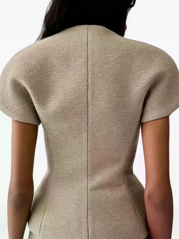 Jacquemus The Ovalo Short-sleeve Jacket