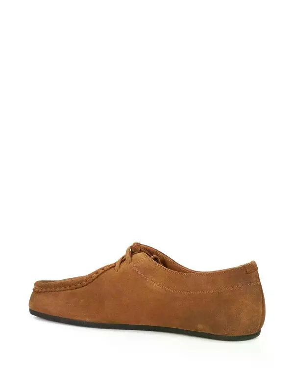 JIL SANDER Lace-up Suede Loafers