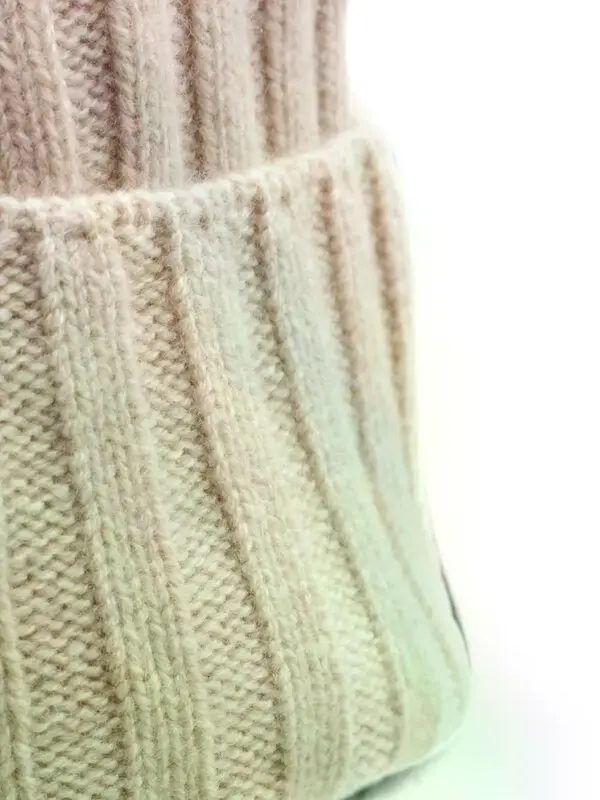 CRUCIANI Ribbed-knit Cashmere Beanie Hat