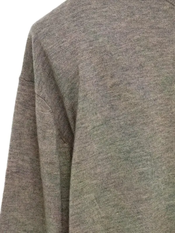 THE FRANKIE SHOP Padded-shoulder Mock-neck Sweater