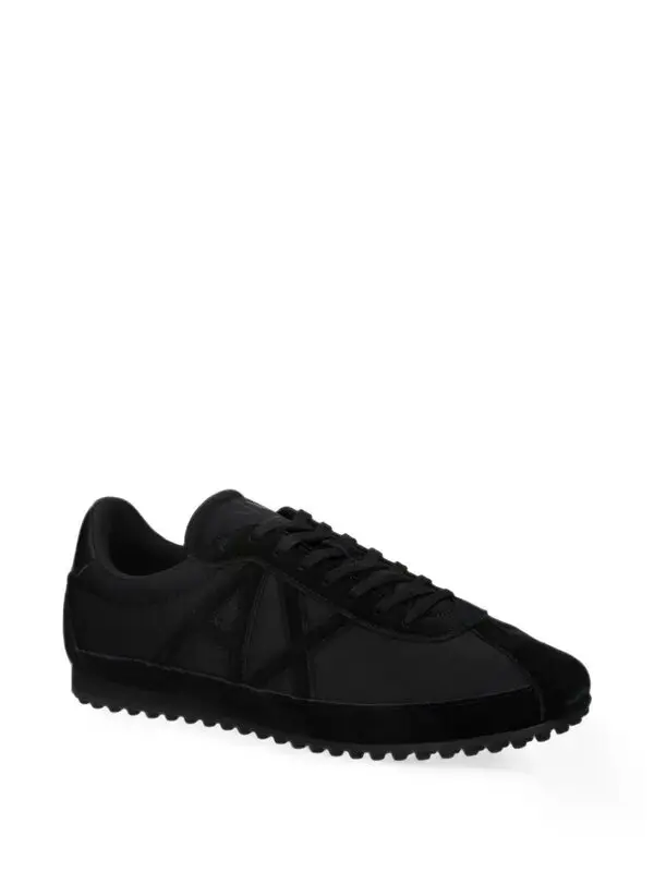 Armani Exchange Logo-patch Panelled Sneakers