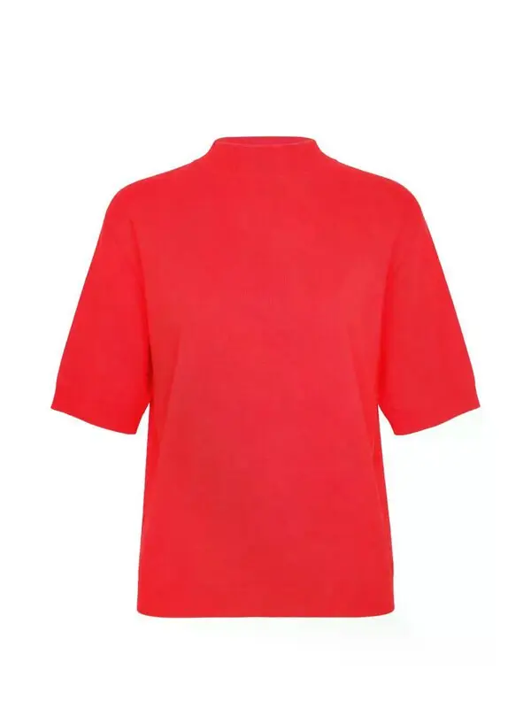 JIL SANDER Short-sleeve Sweater - Red