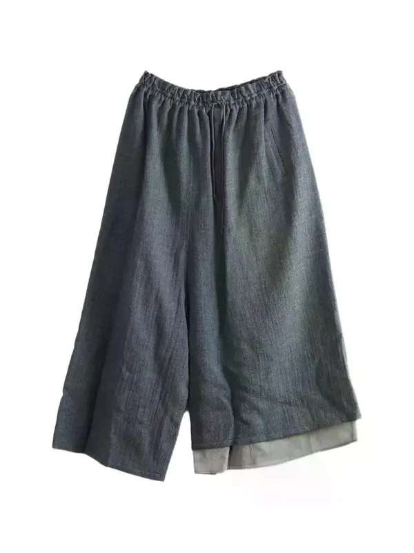 Y’s Drawstring Layered Trousers