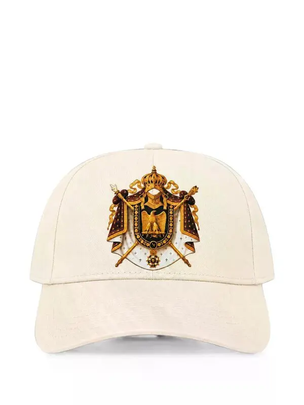 MELT Crest-print Baseball Cap - Neutrals