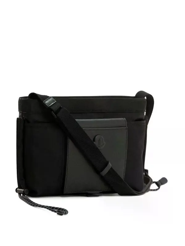 Moncler Logo Patch Messenger Bag