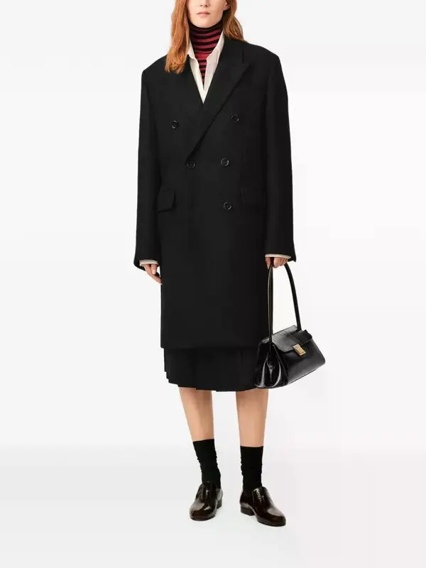 AMI Paris Double-breasted Wool Coat