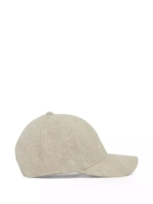 LES DEUX Signature Logo-embroidered Wool Baseball Cap